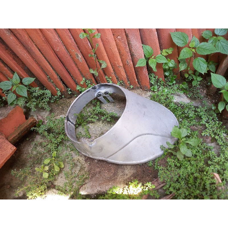 Lamp visor fairing barong Shell Headlamp Castle japstyle custom triumph ...