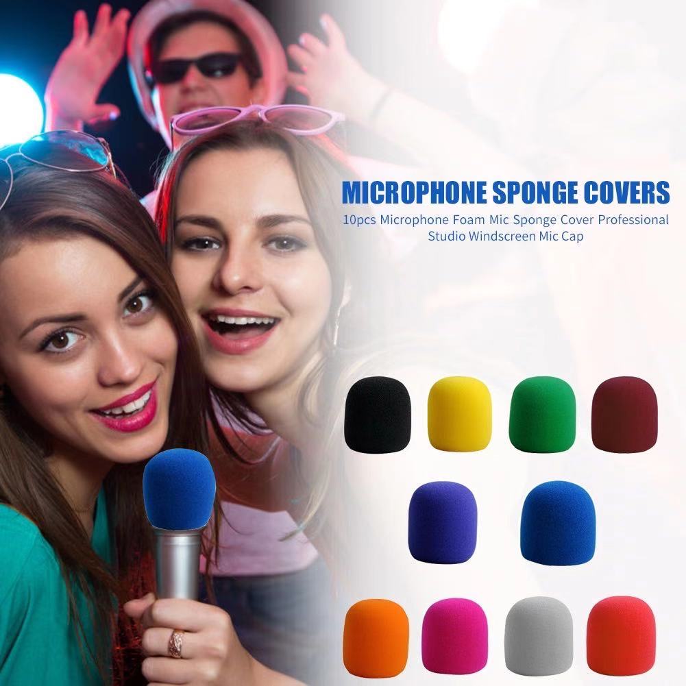 1Pc Microphone Foam Mic Foam Cover Professional Studio Windscreen Mic ...