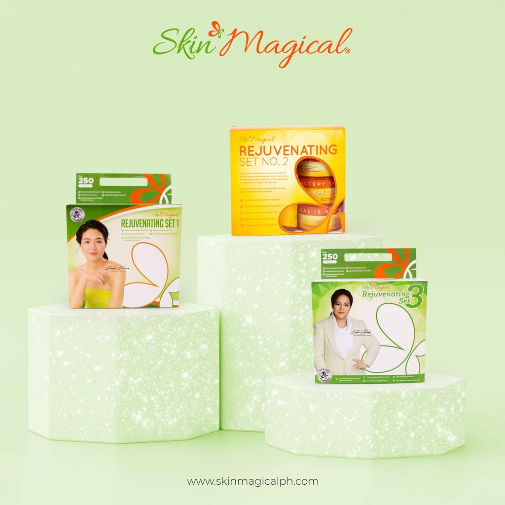 Skin Magical Rejuvenating Set 1,2, 3 Orange Cucumber Rejuvenating Set ...