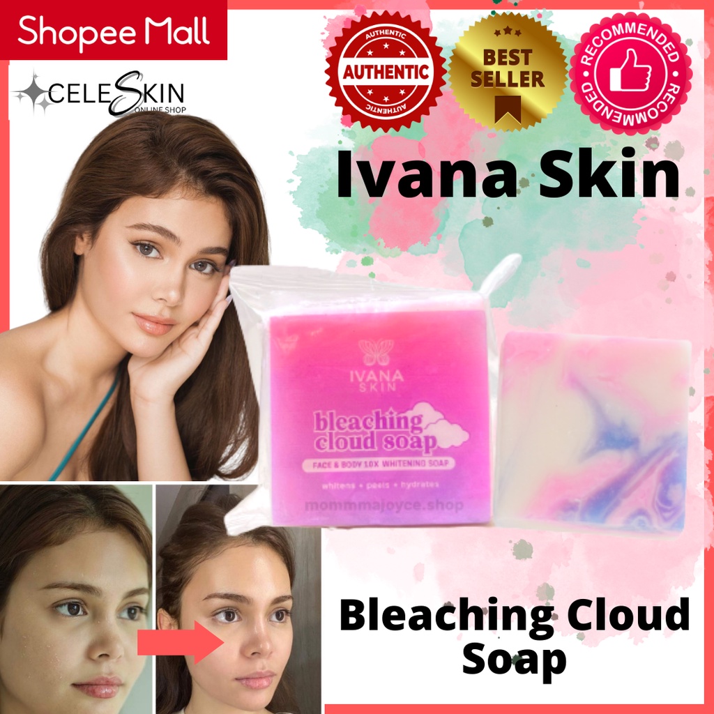 Ivana Skin Bleaching Cloud Soap Glutathione Whitening Micro Peeling By ...