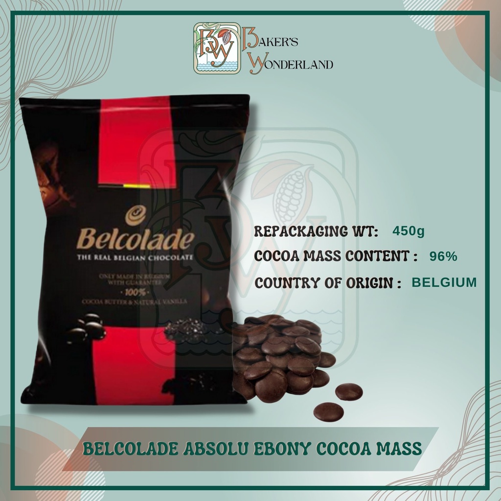 Belcolade Absolu Ebony 96% Cocoa Mass (450g | 1kg) | Shopee Philippines