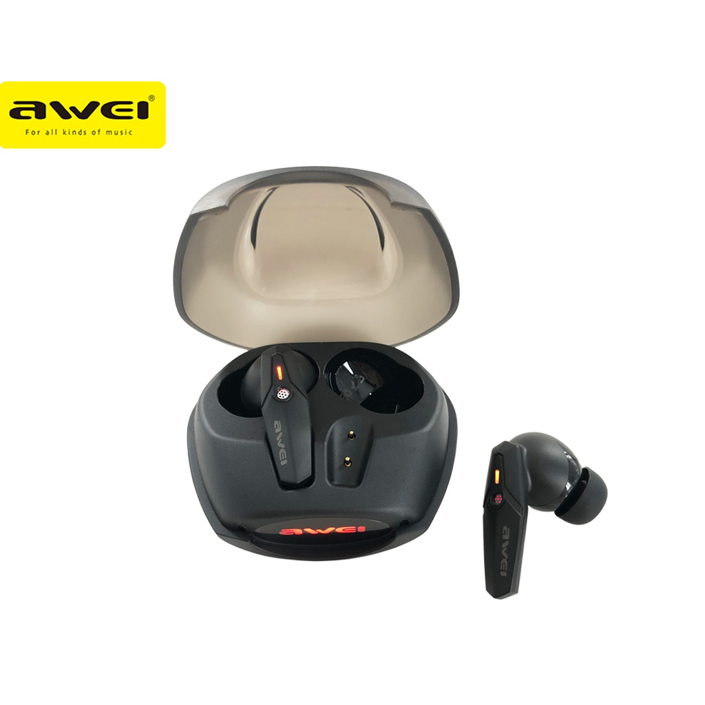 Awei T25 TWS Wireless Bluetooth 5.3 Earphone Touch Control In-Ear ...