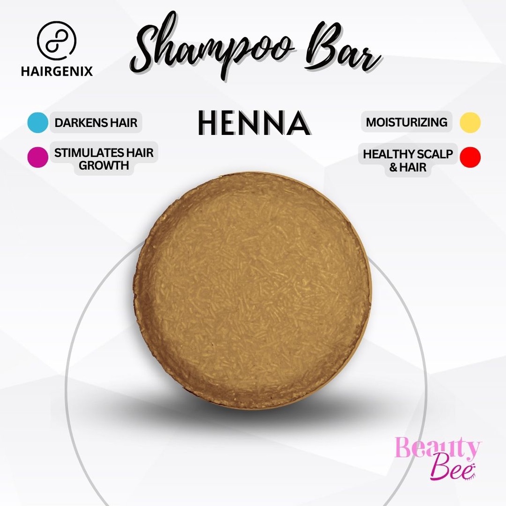 Hairgenix Natural HENNA - COLORING Shampoo Bar Solid Bar Natural ...