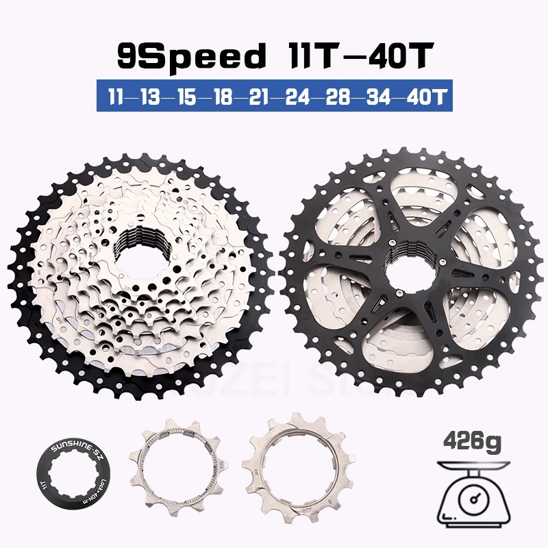 SUNSHINE 8 9 10 11 12 Speed Cogs MTB Mountain Bike Road Bike Cassette ...