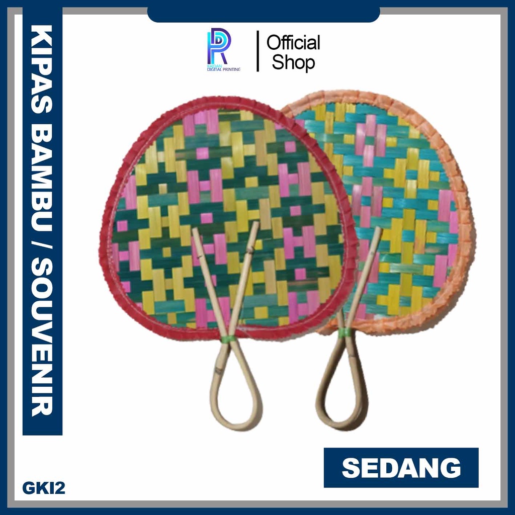 Woven Bamboo Fan/Hand Fan/Traditional Bamboo Fan Medium SIZE | Shopee ...