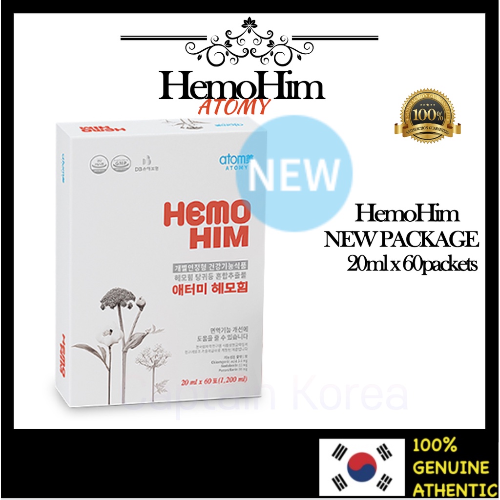 [Atomy - Hemohim - Halal] HemoHIM Immune system Supplement 20ml X 60ea ...