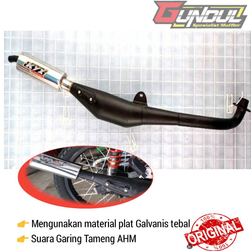HITAM Exhaust racing yamaha f1zR force1 zigma Alfa champ Tornado ...