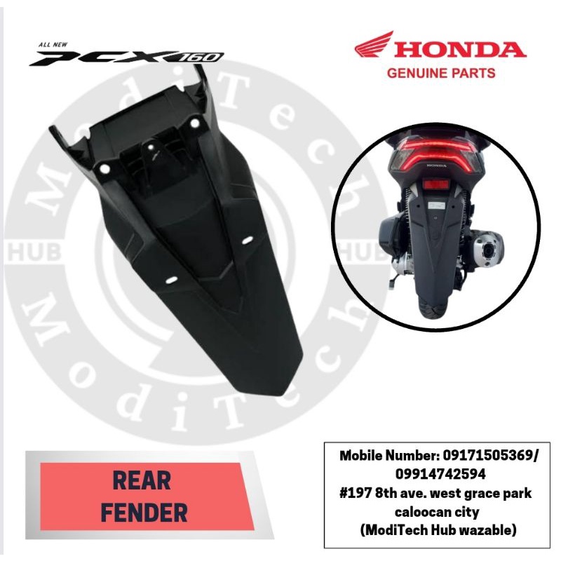 HONDA GENUINE REAR FENDER FOR PCX 160 | Shopee Philippines