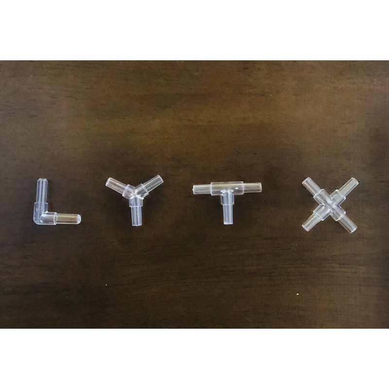 L Y T X Acrylic Connectors for 4mm Airhose | Shopee Philippines