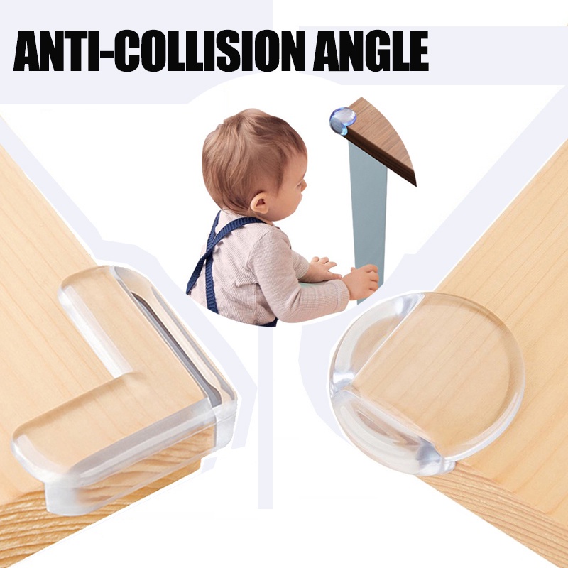 Baby Safety Table Corner Protector Transparent Anti-Collision Angle ...