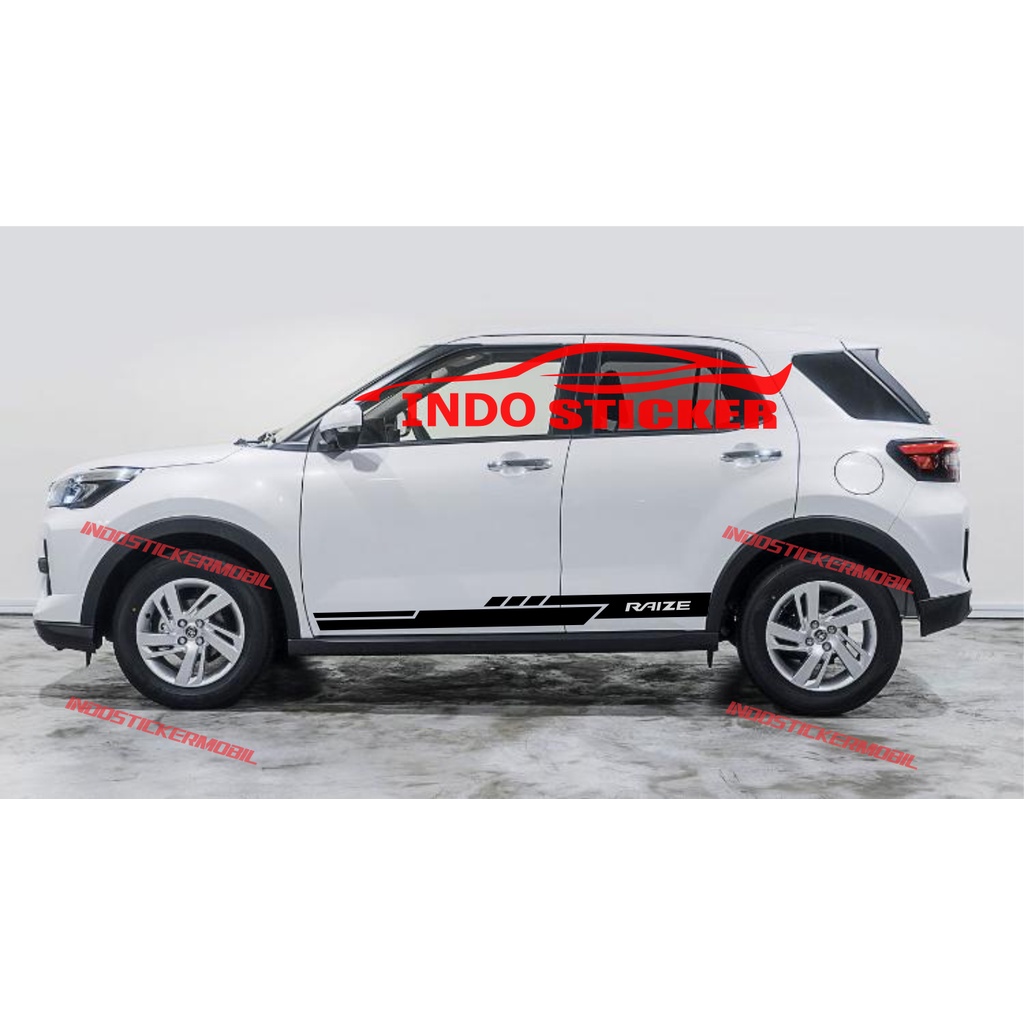 Striping sticker for toyota raize car, latest raize car side list ...