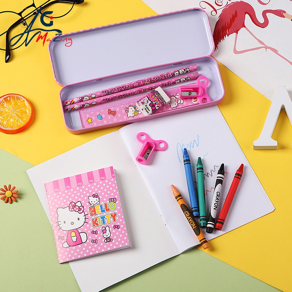 Big Pack 14 in1 Children's Pencils Stationery Set School Supplies ...
