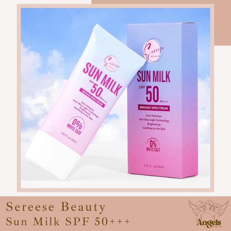 Sereese Beauty | Sun Milk SPF 50 PA+++ (NEW VERSION) | Shopee Philippines