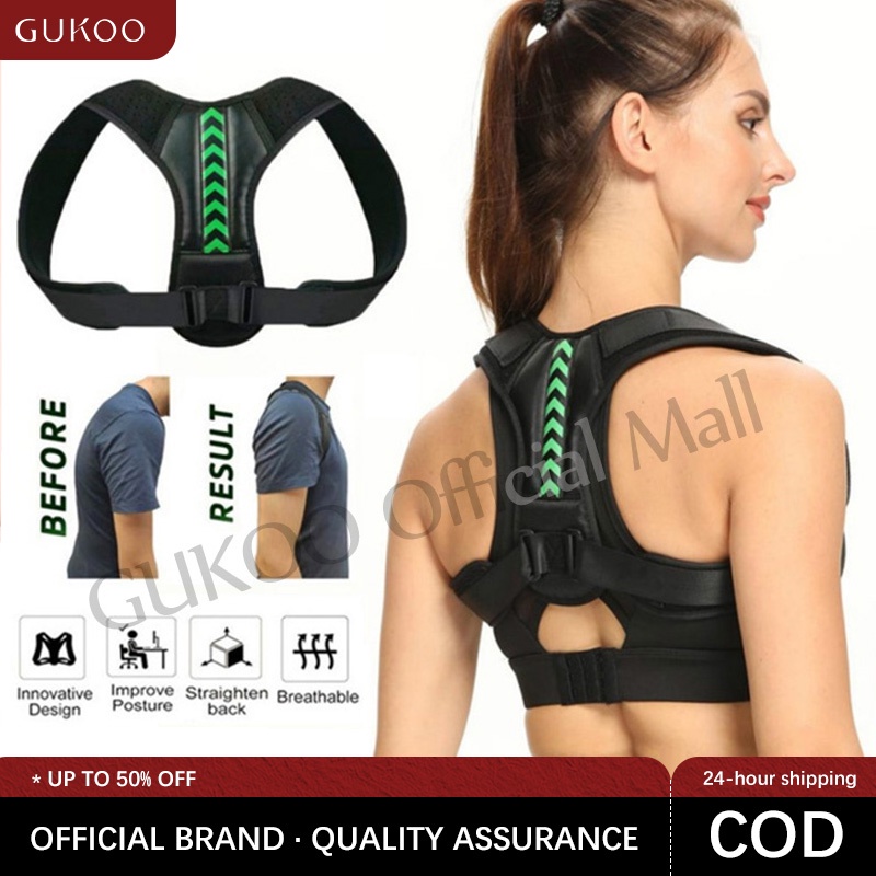 GUKOO Back Support Posture Corrector for Women and Men Adjustable ...