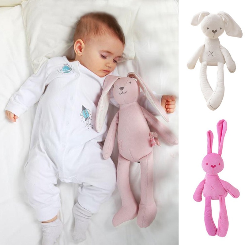42CM Cute Rabbit Bear Doll Baby Soft Plush Toys Children Sleeping ...