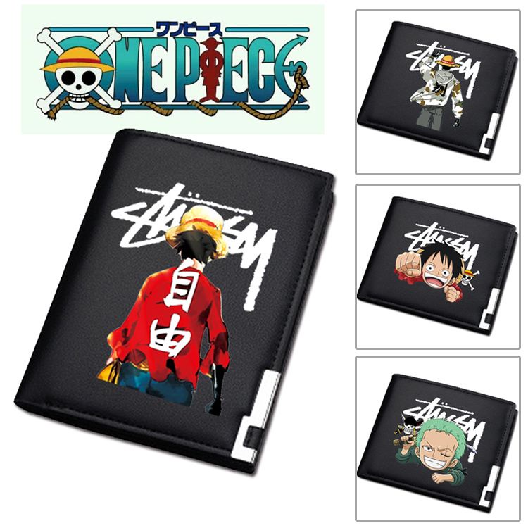 ★One Piece One Piece★Luffy & Zoro Anime Merchandise Wallet Two ...