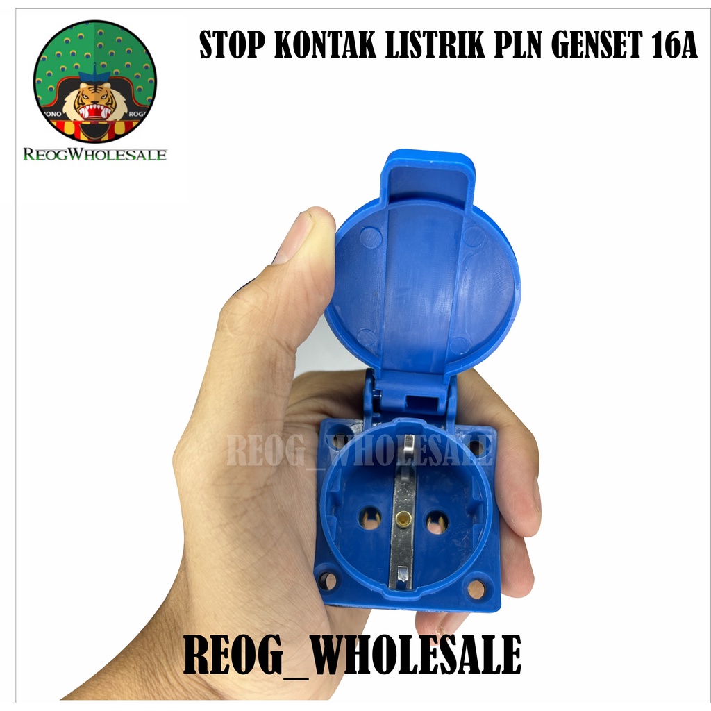 Electricity SOCKET PLN GENSET IP44 16A/SOCKET Counter Plug 16AMPERE ...