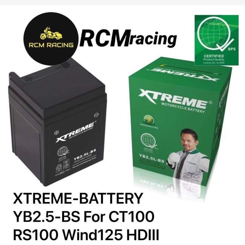 AAA Xtreme battery for mio sporty/sym/ct100/Tmx125/rusi125/w125/xrm110 ...