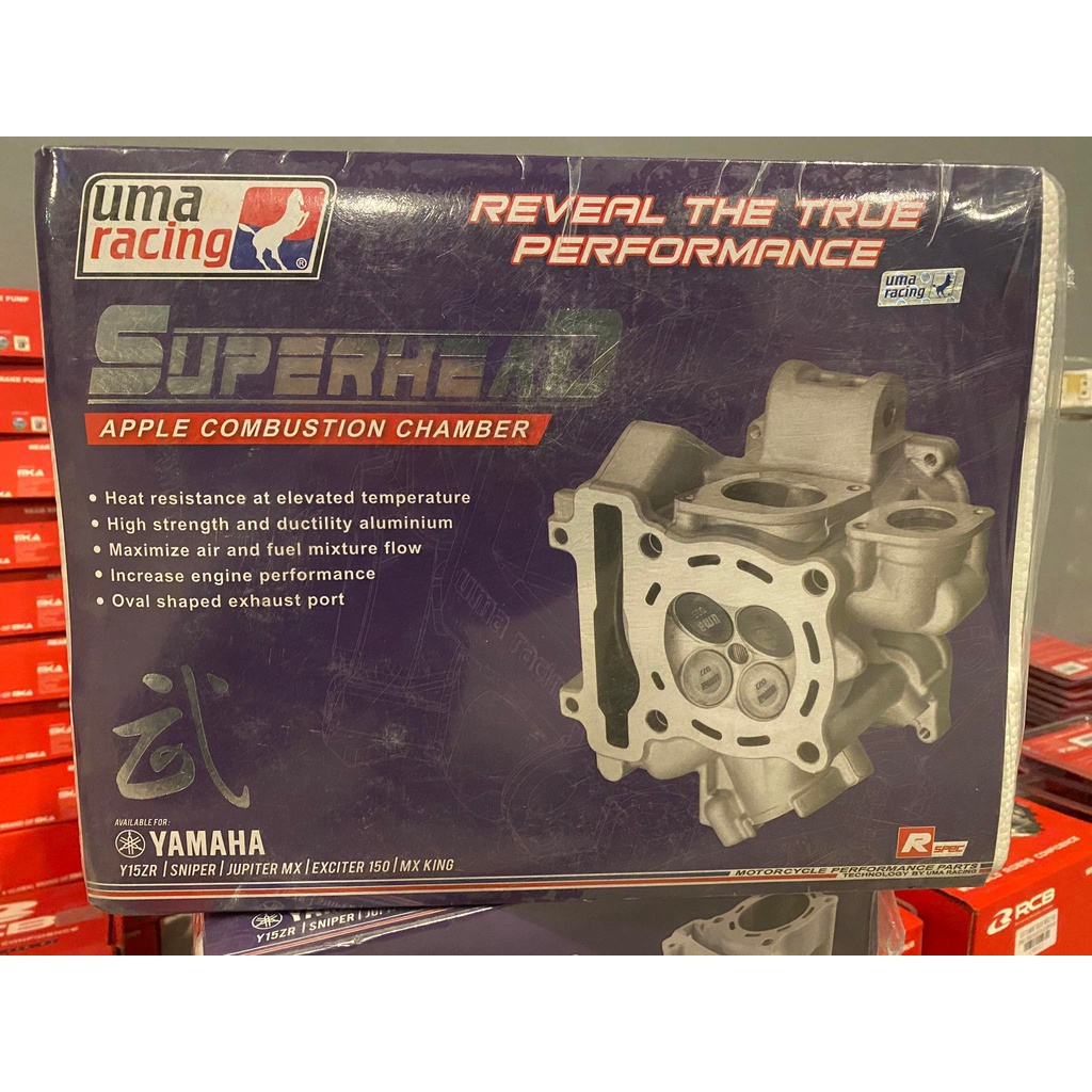 UMA Racing Superhead Full Kit 23/20 for Yamaha Sniper 150 | Shopee ...
