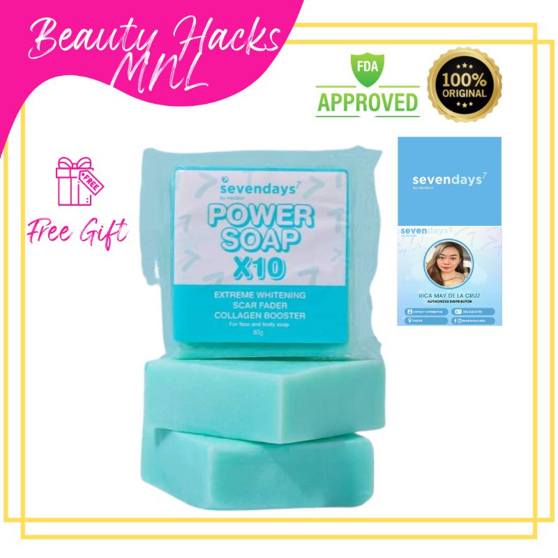 POWER SOAP x10 Extreme Whitening by Sevendays | Shopee Philippines