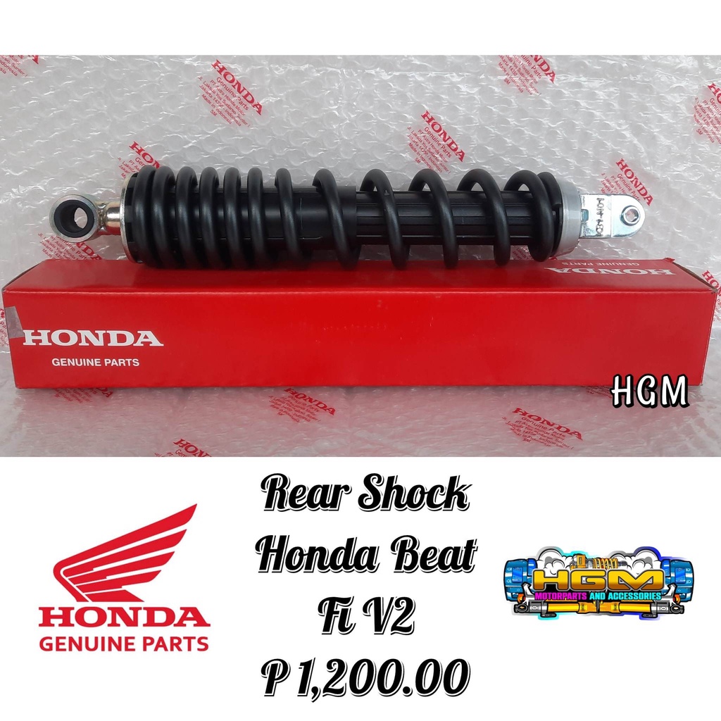 REAR SHOCK FOR HONDA BEAT FI V2 | 34 CM/13.3 INCH | 52400-K81-N01 ...