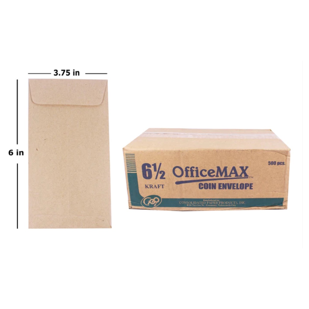 Kraft Paper Brown Coin Envelope for Savings Gift (500pcs a box ...