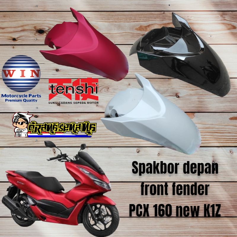 MERAH Honda PCX 160 new K1Z front fender front fender black white red ...