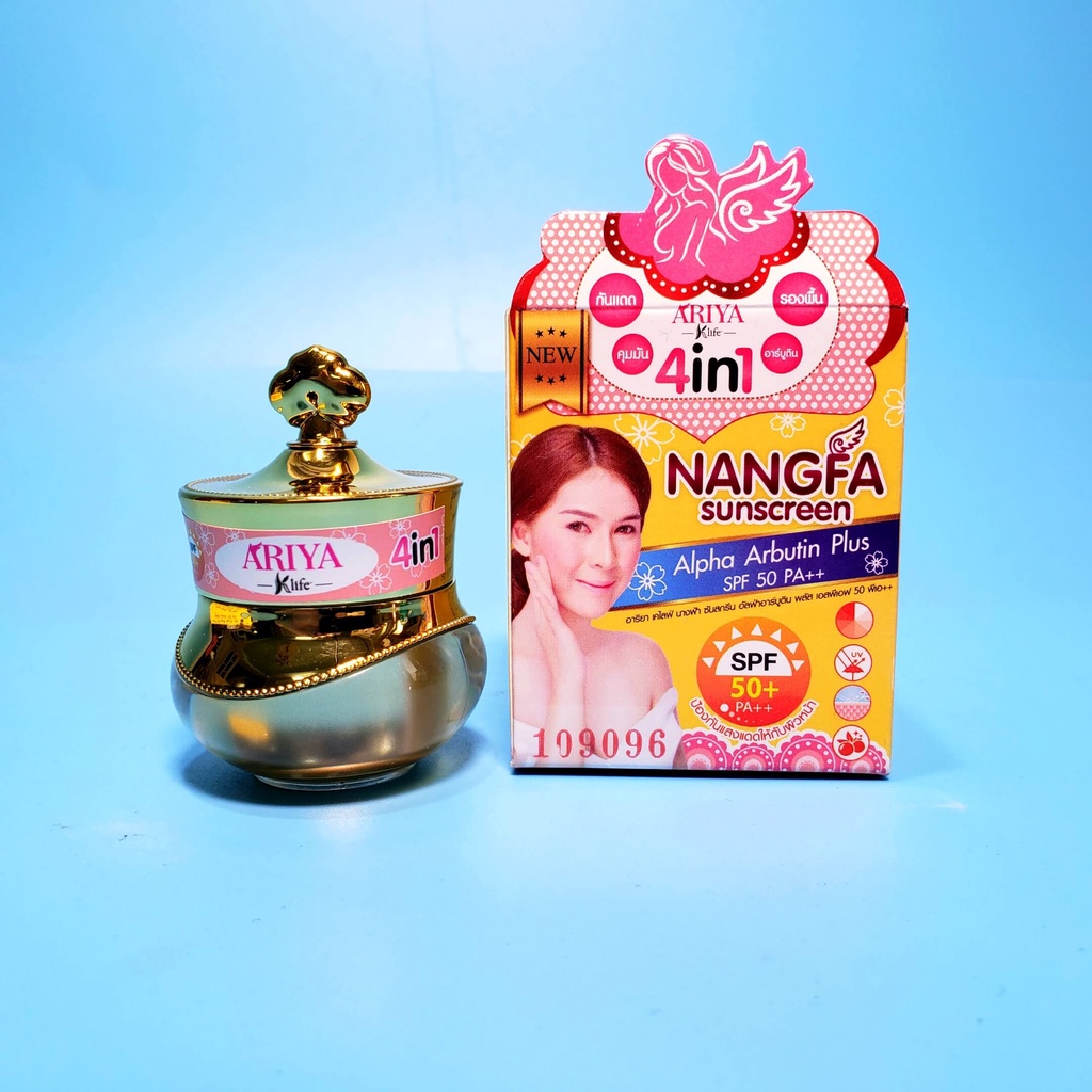 Genuine Thai Nangfa Sunscreen New Model Lifting Tone | Shopee Philippines