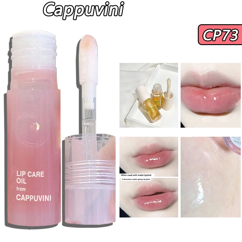CAPPUVINI Daily Lip Moisturizing Oil Clear Care Balm 1pc/4g | Shopee Philippines