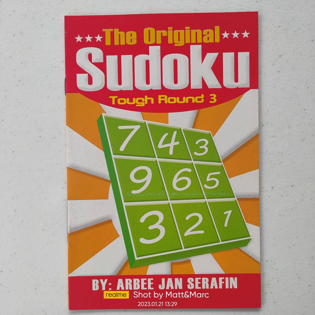 Sudoku Puzzles with answers at the back Easy Average Tough rounds ...