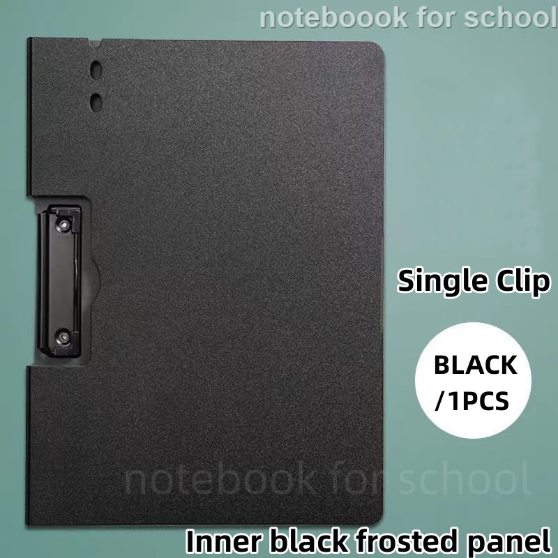 NFS A4 Document Folder File Folders Clip Board Horizontal Double Clip ...