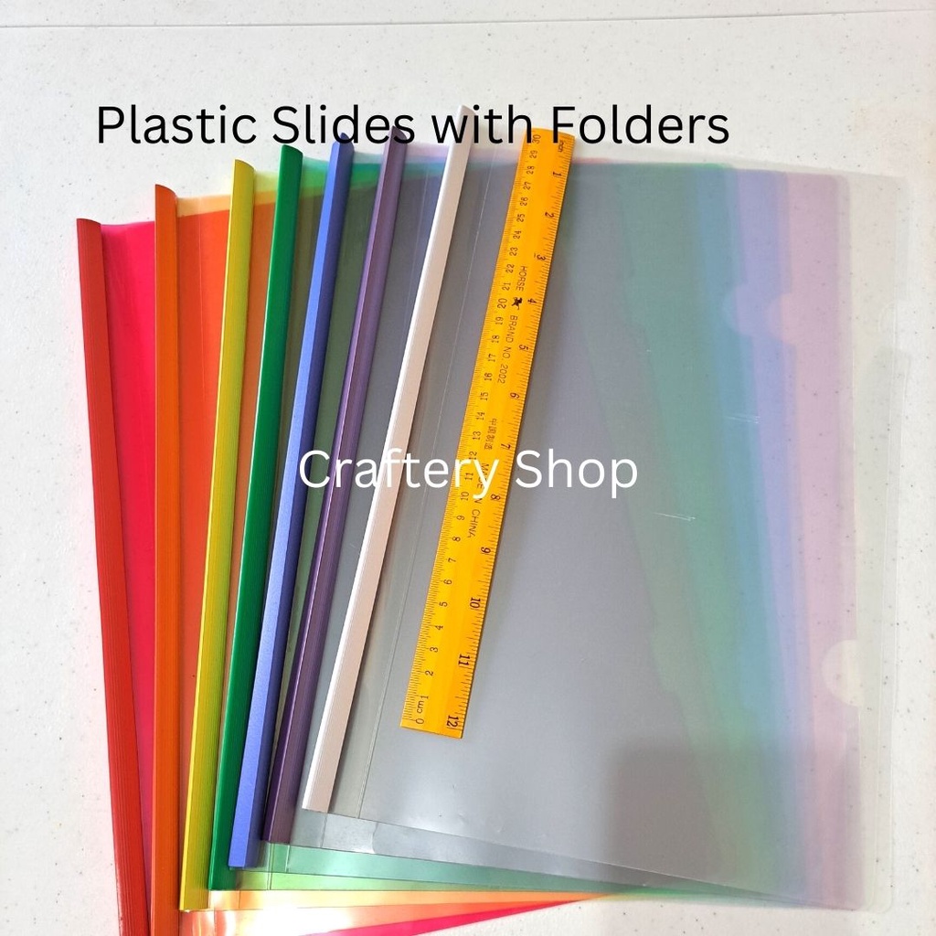 Plastic Folders with Slides | Shopee Philippines