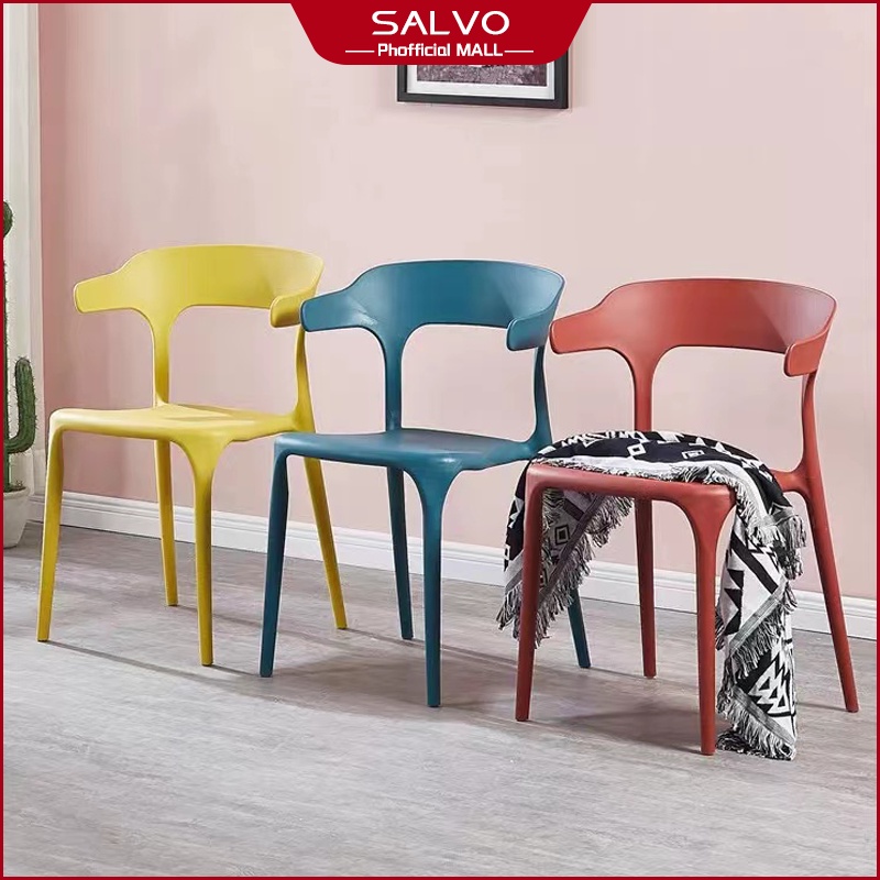 SALVO Nordic Chair Home Chair Office Chair Living Room Chair Dining ...