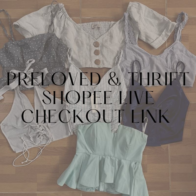 𝙍𝙖𝙣𝙙𝙤𝙢 𝙋𝙧𝙚𝙡𝙤𝙫𝙚𝙙 𝙘𝙡𝙤𝙩𝙝𝙚𝙨 𝙨𝙝𝙤𝙥𝙚𝙚 𝙡𝙞𝙫𝙚 | Shopee Philippines