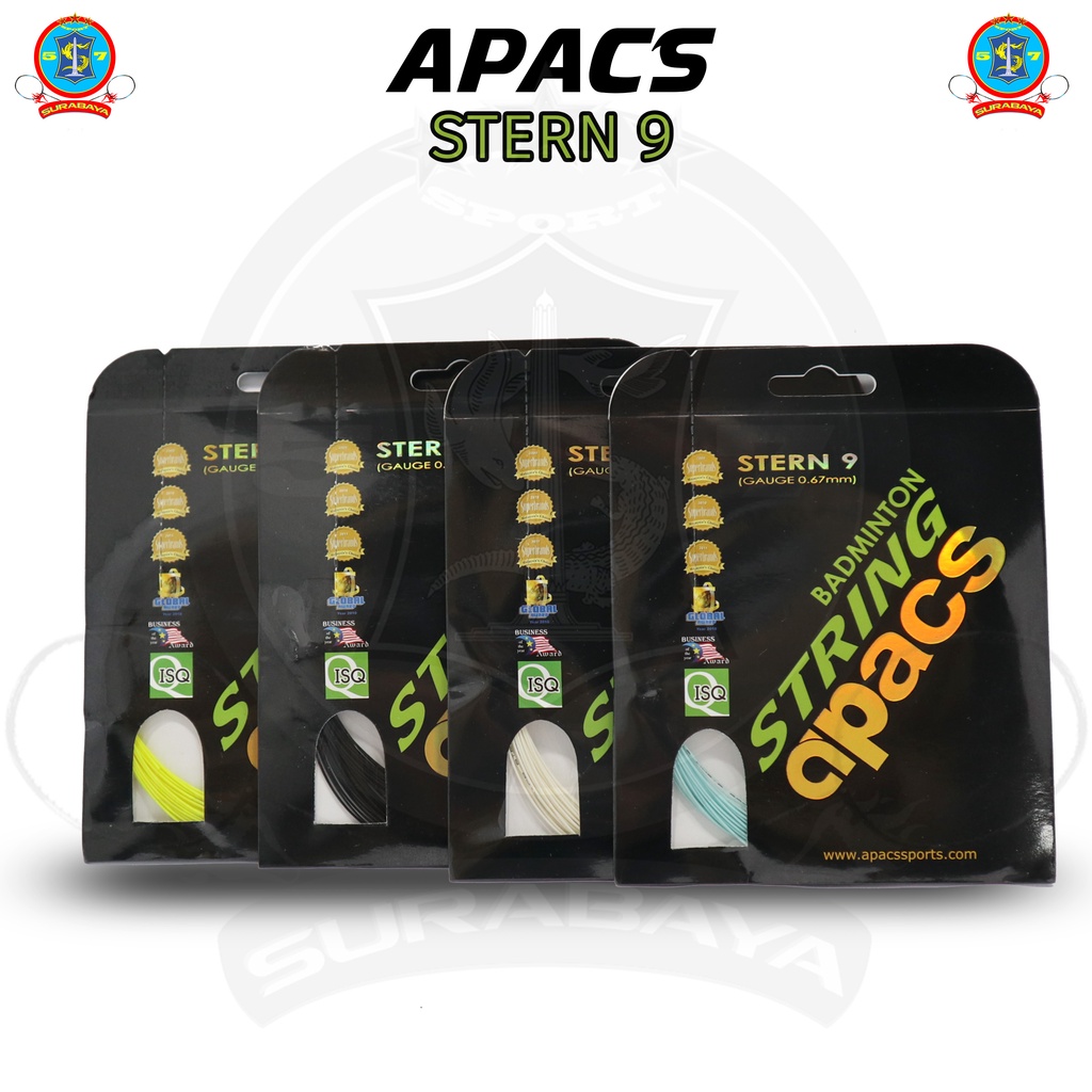 Original Apacs Stern 10 String Badminton Racket Strings | Shopee ...