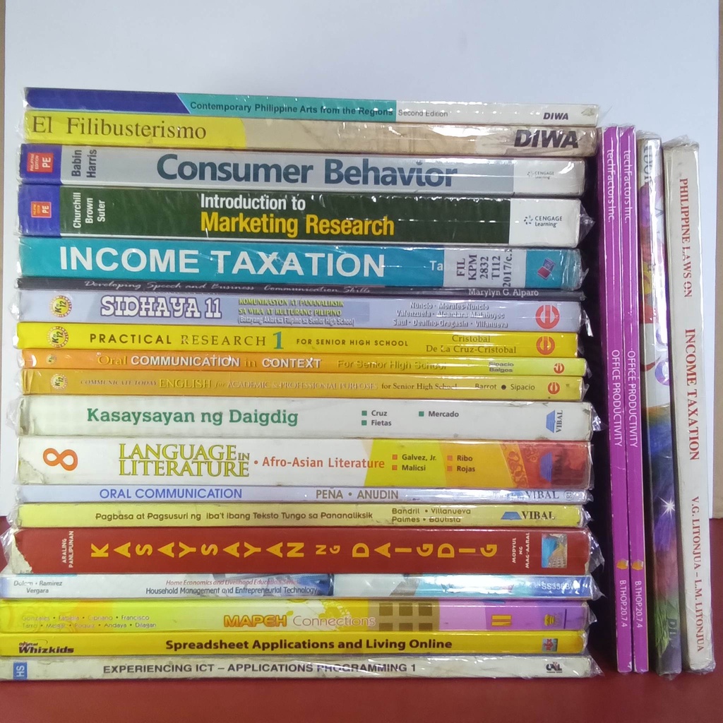 BB30 K-12 TEXTBOOKS (Pre-loved) | Shopee Philippines