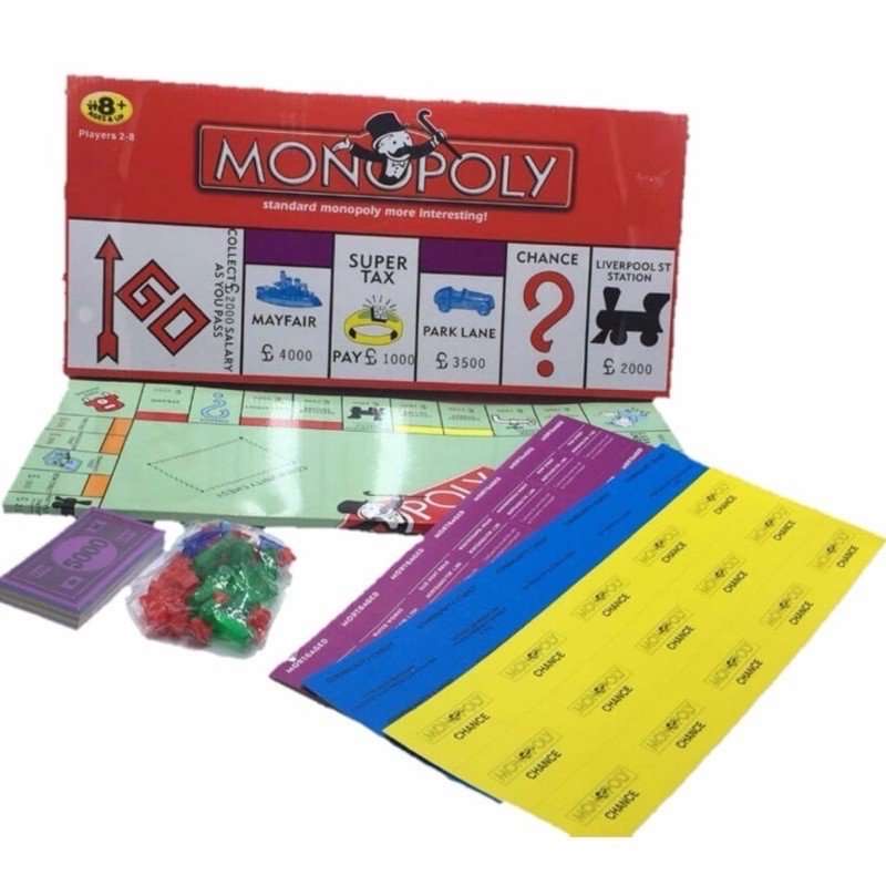 ZW PH Monopoly Funny Board Game Monopoly Board game Global Village ...