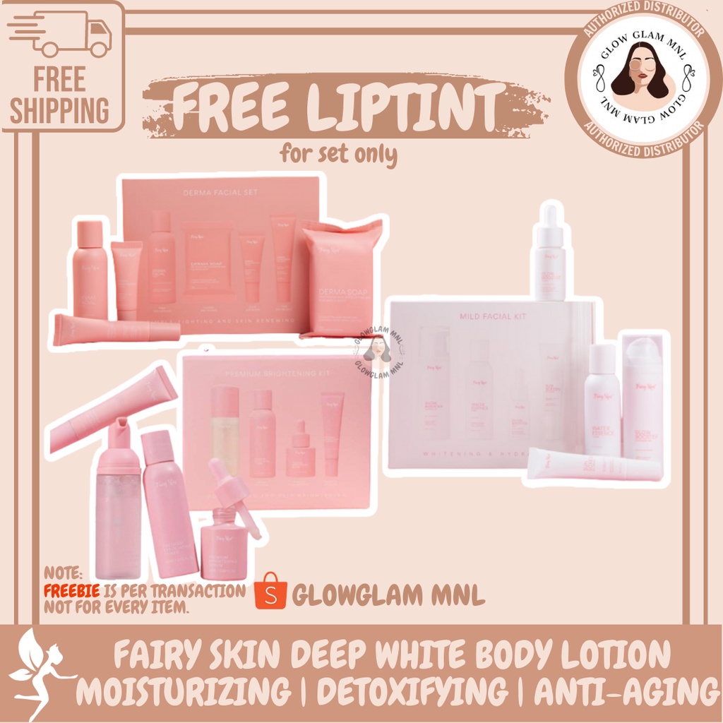 Fairy Skin Premium Brightening Kit | Derma Facial Set | Mild Kit (FREE ...