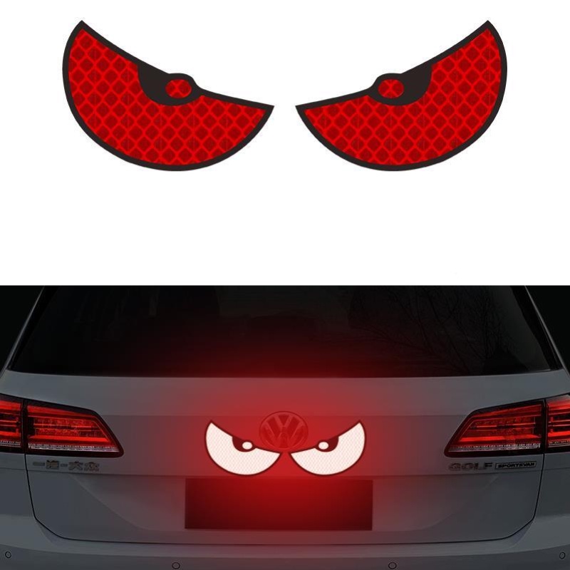 Sport Large eye reflective sticker Motorcycle reflective sticker ...