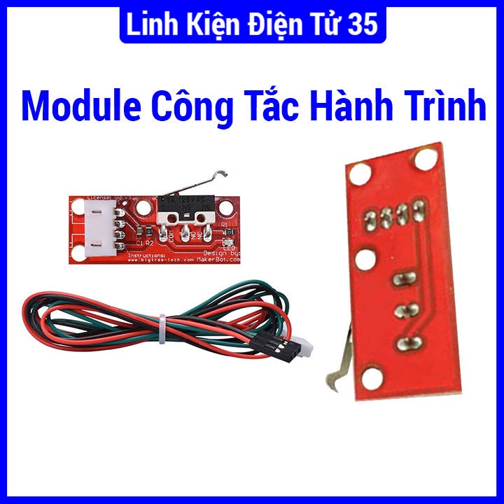 Limit switch Module (used in 3D printers) is designed to be easy to use with included plug cord ...