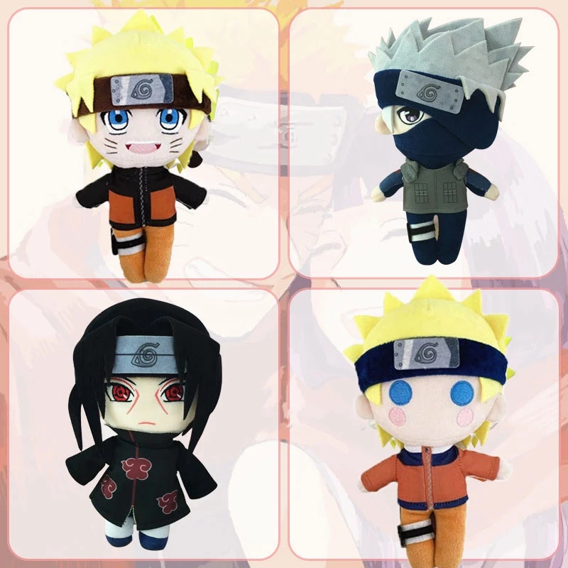 Naruto Plush Doll Cartoon Anime Characters Uzumaki Naruto Uchiha Itachi ...