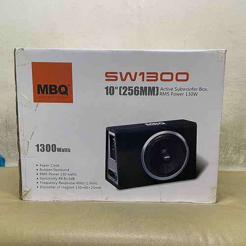 MBQ SW1300 BASS-REFLEX ACTIVE SUBWOOFER | Shopee Philippines