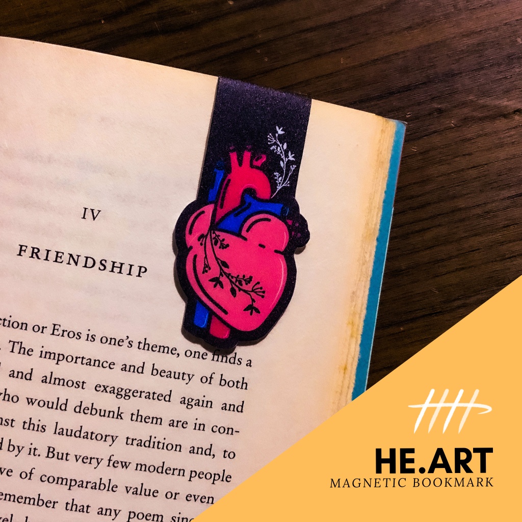 HUMAN ANATOMY ORGANS MAGNETIC BOOKMARK | Shopee Philippines