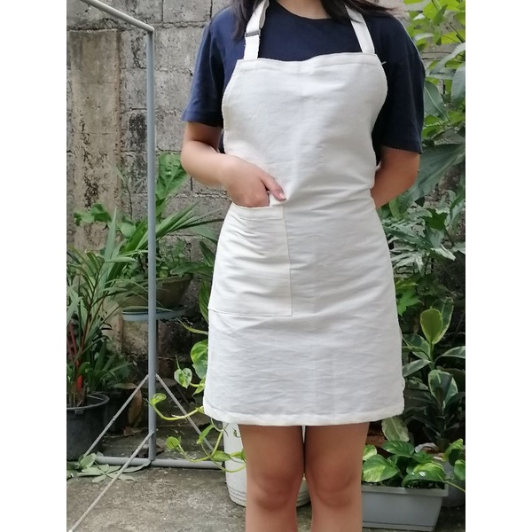 Reusable Katsa Apron | Canvas Apron | Plain | Shopee Philippines
