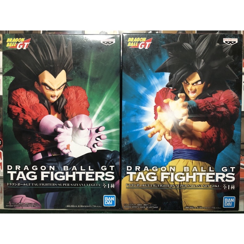 Banpresto Dragon Ball GT - Tag Fighters- SS4 Goku & SS4 Vegeta | Shopee ...