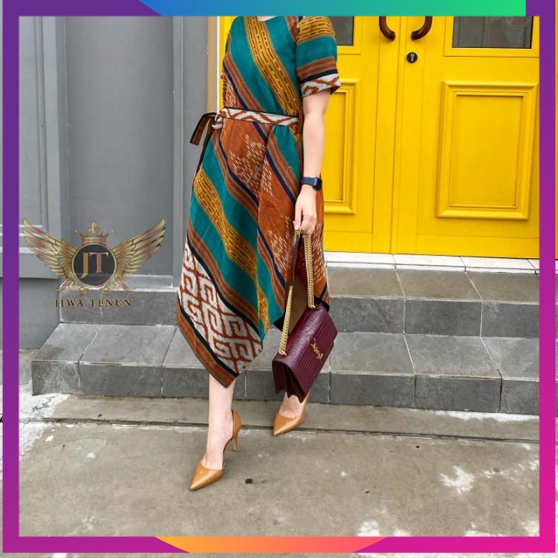 Woven blanket dress, ethnic dress | Shopee Philippines