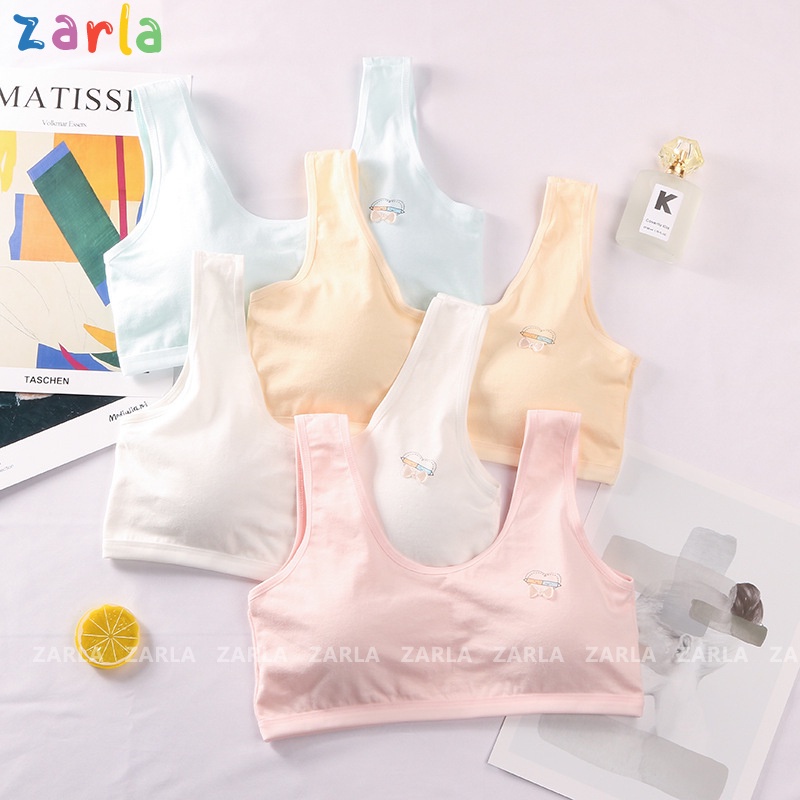 Girls Bra 8-16 Years Old Development Period Vest Female School ...