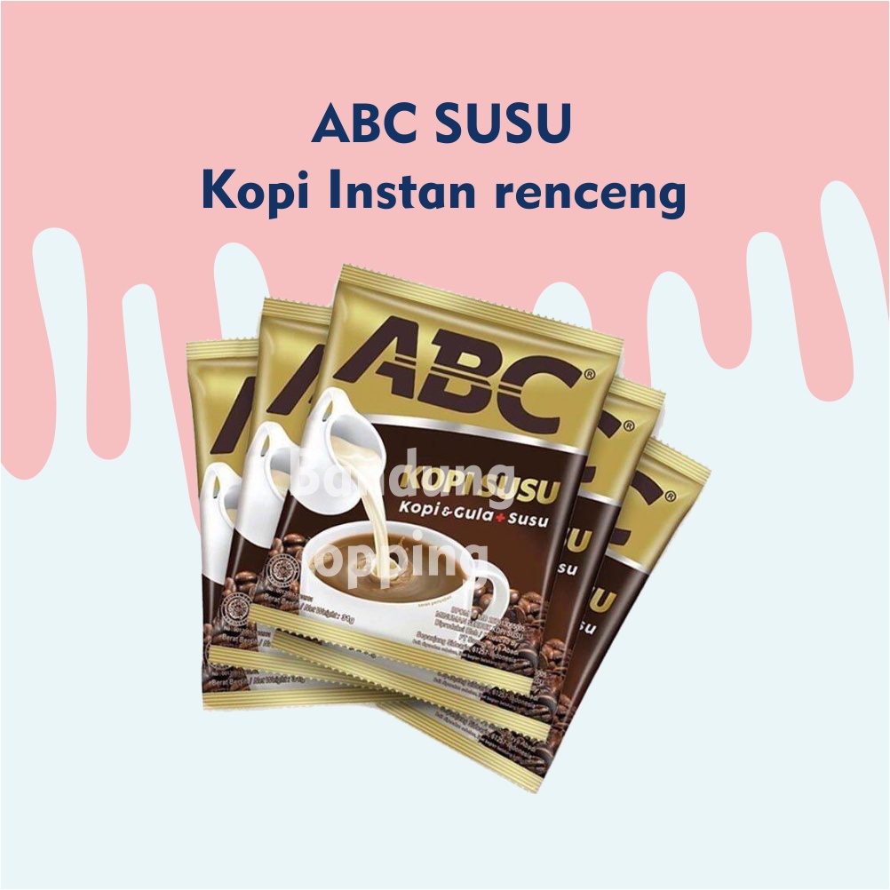 Abc Milk Coffee/Instant Coffee 31grx10pcs (Mecca) | Shopee Philippines