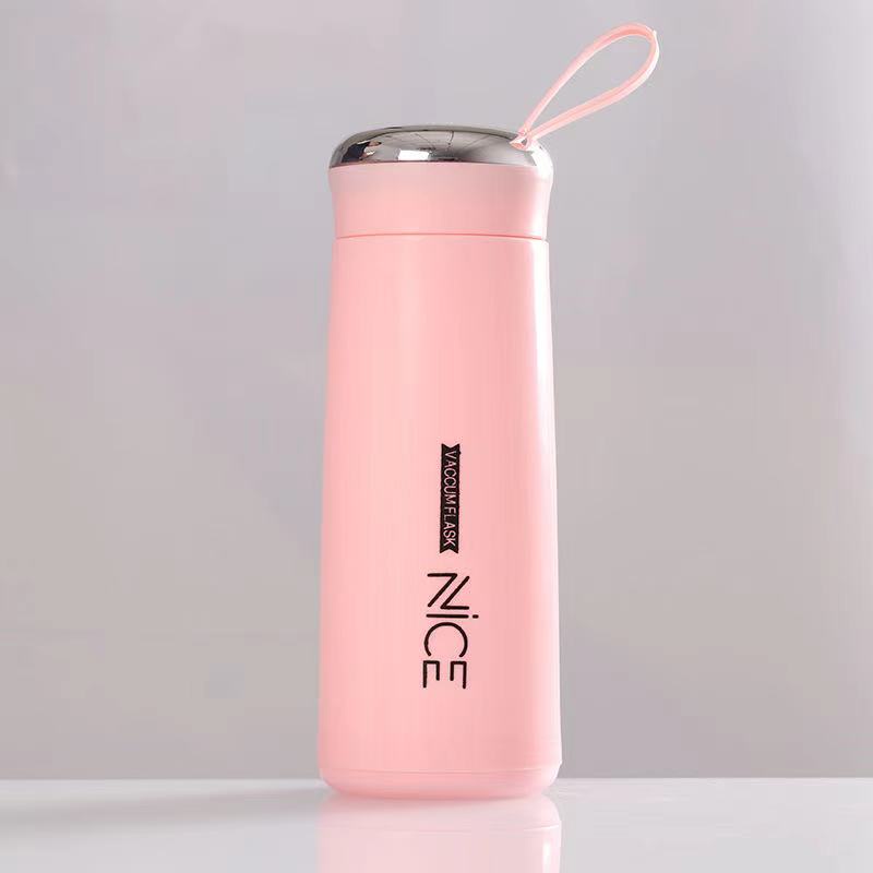 CQW Nice Cup Glass Bottle Tumbler Creative Leakproof Water Cup ...