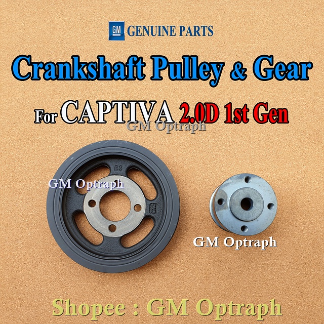 [ 100% ORIGINAL ] CAPTIVA 2.0L Diesel 1st Gen 25181468 Crankshaft ...